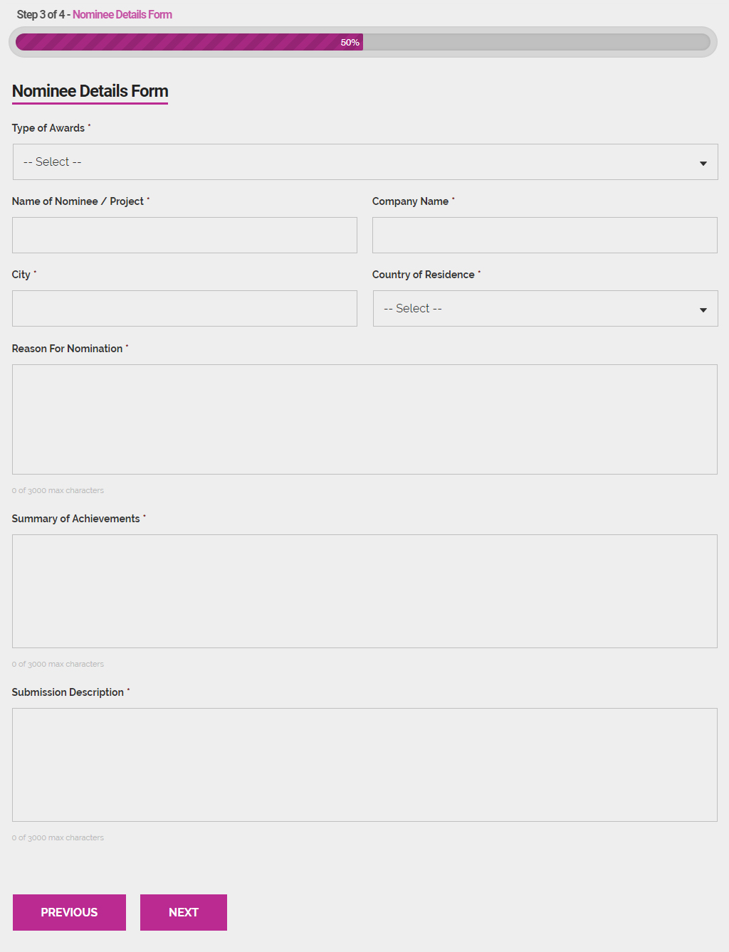 Nomination Guidelines – Big Project Middle East Awards